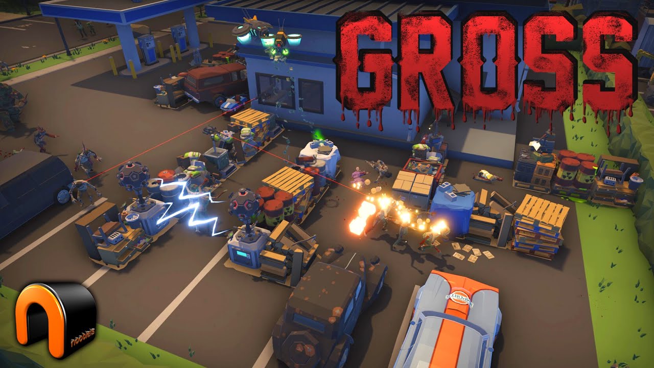 GROSS Zombie Tower Defense FPS Shooter - YouTube