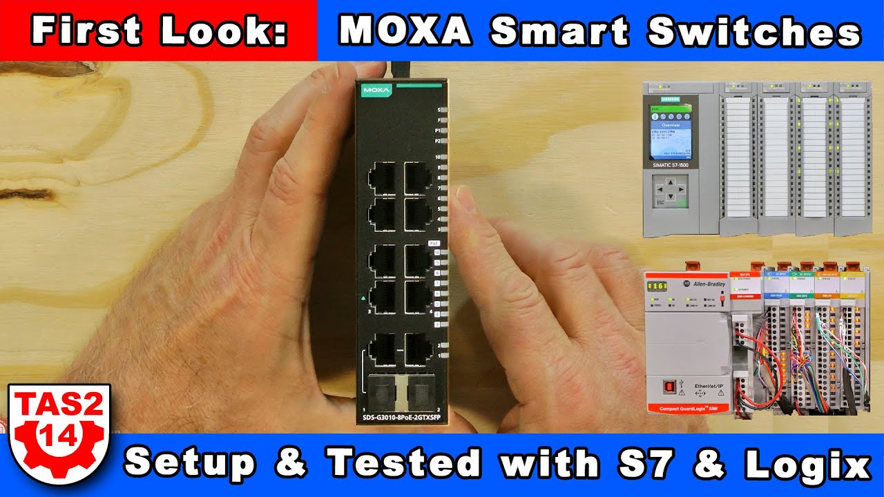 First Look: MOXA Smart Switches (TIA Portal & Studio 5000 Integration ...