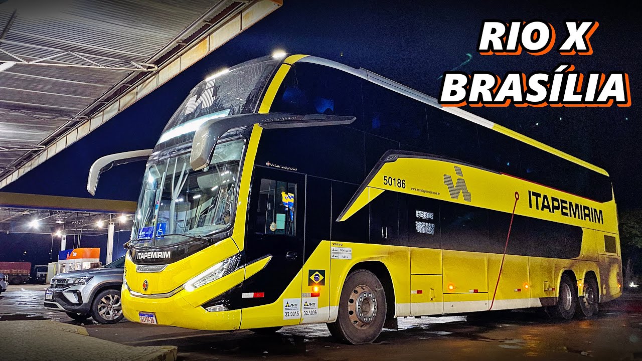 De Rio de Janeiro Para Brasília no G8 da NOVA ITAPEMIRIM - YouTube