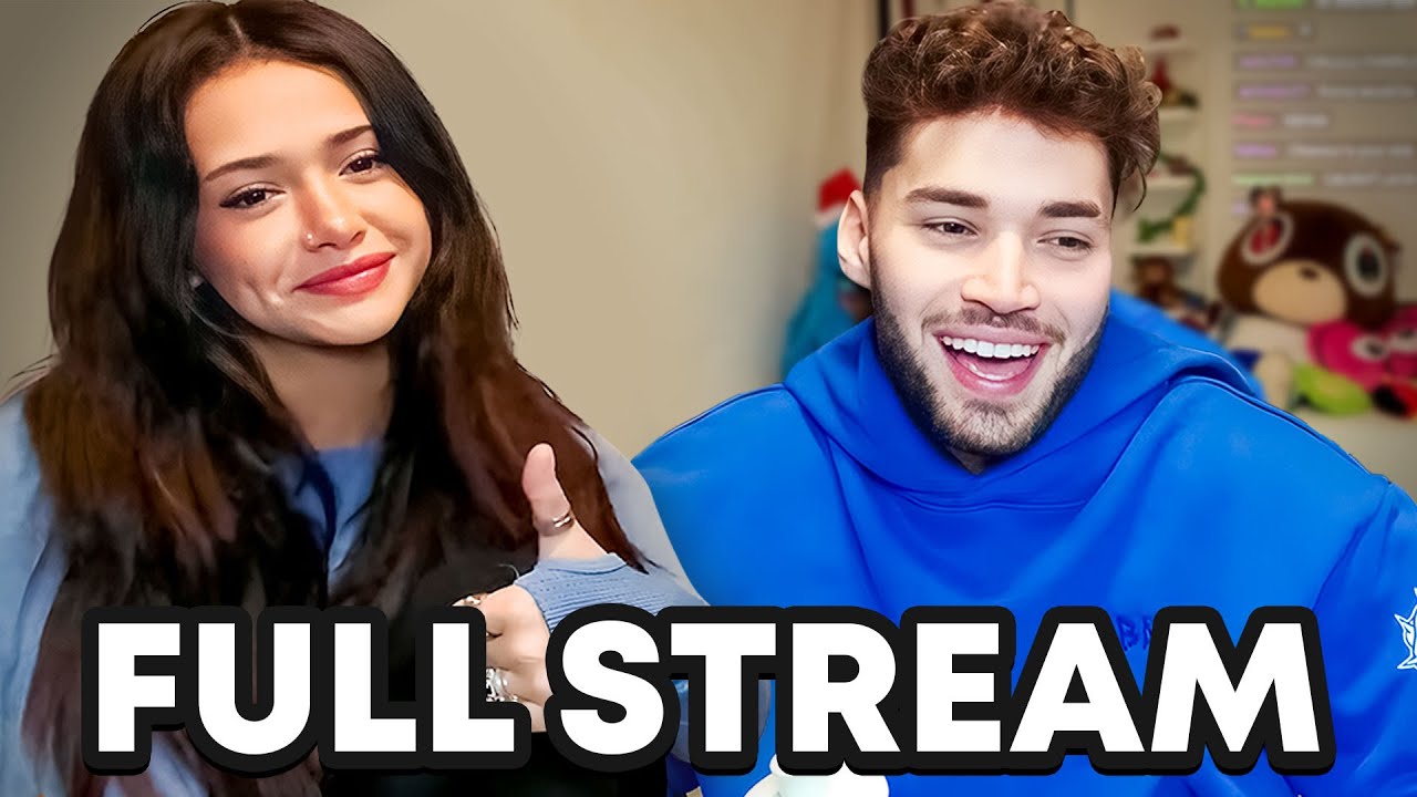 Adin Ross First Stream with His NEW Girlfriend! - YouTube