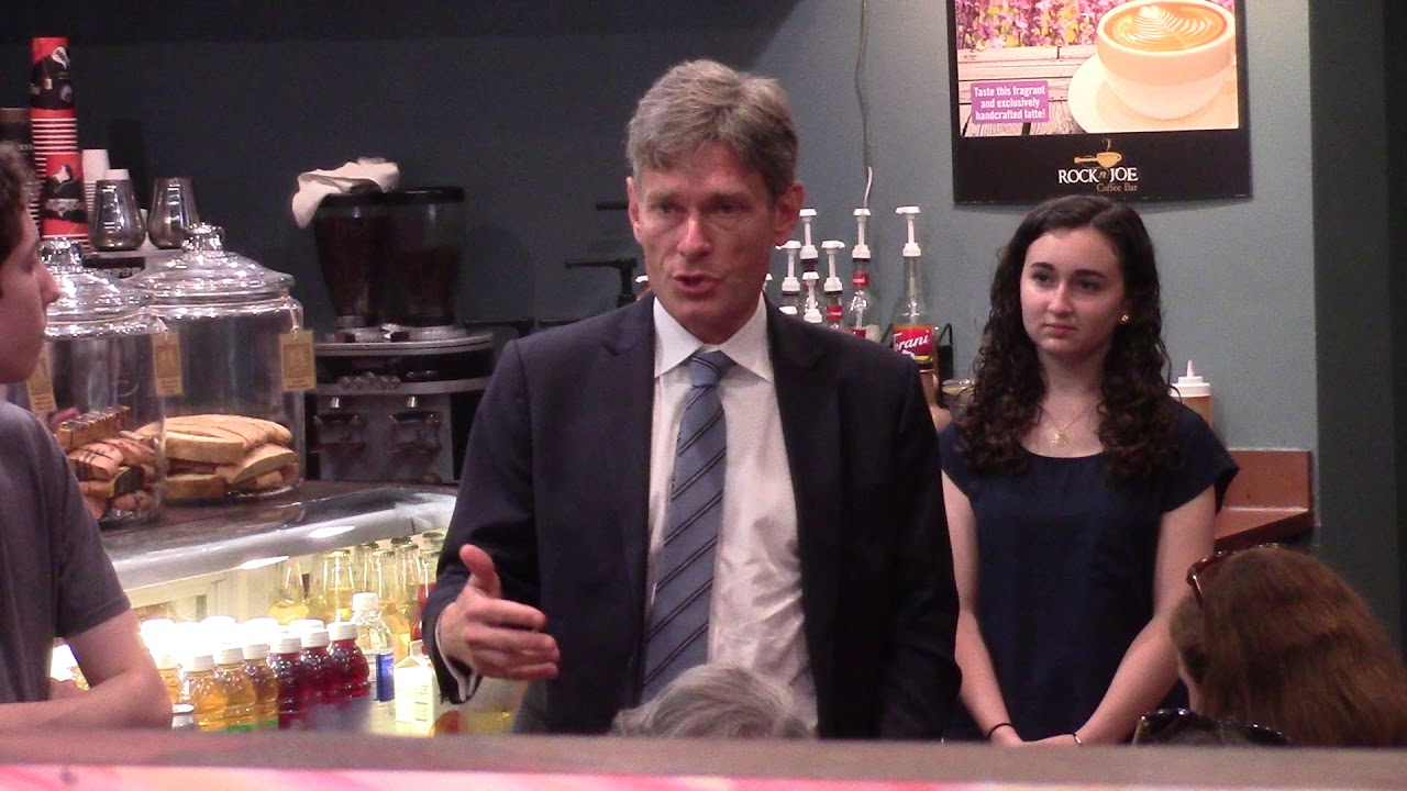 NJ-07 Tom Malinowski Meet and Greet - YouTube