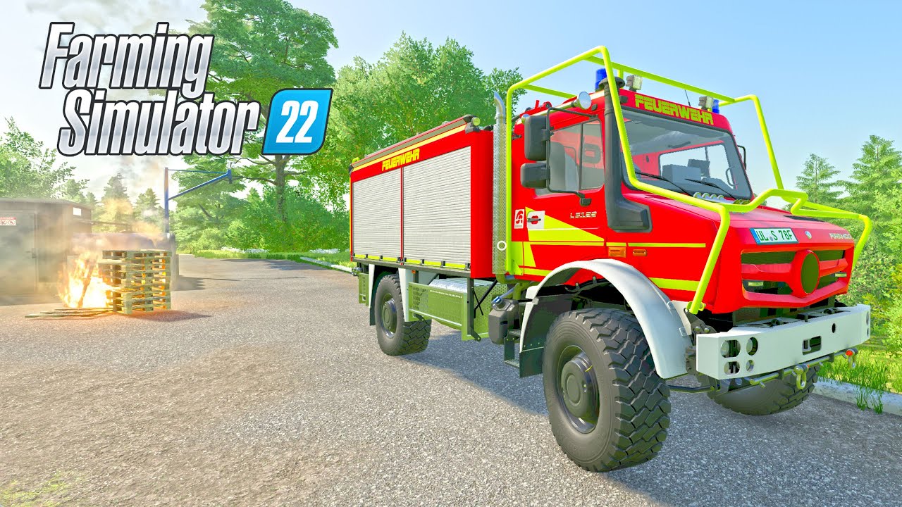 MEJOR que un SIMULADOR de BOMBEROS | 🏡 FARMING 22 - YouTube