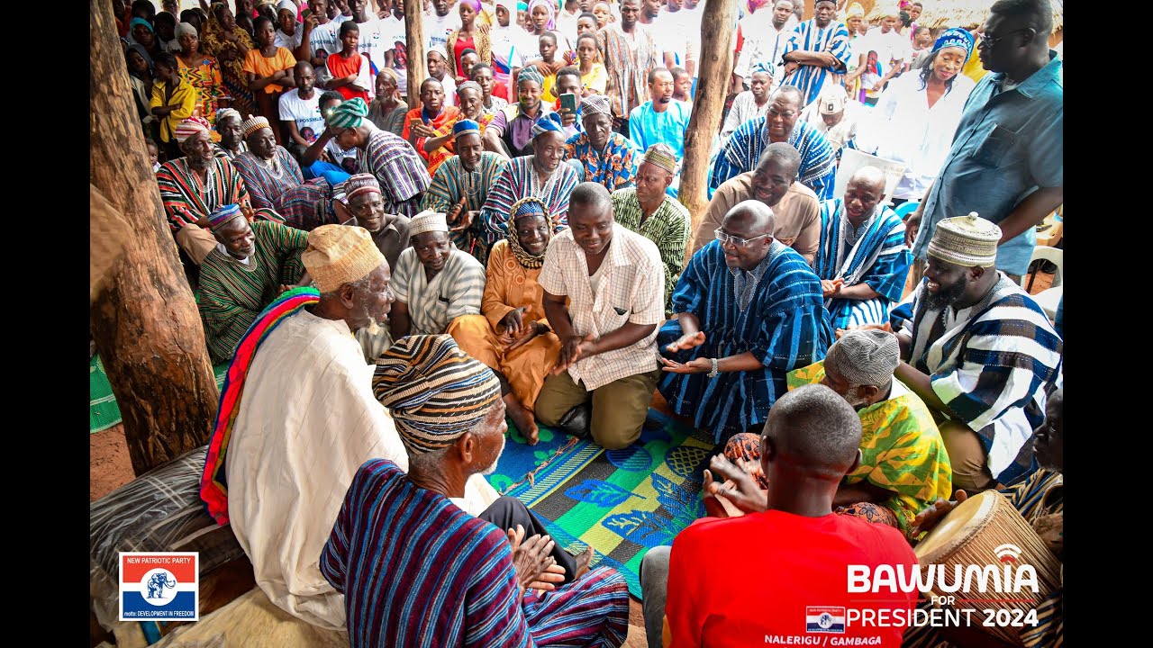 Watch How Bawumia,NPP Gurus Shake Zongo Communities In Damango - YouTube