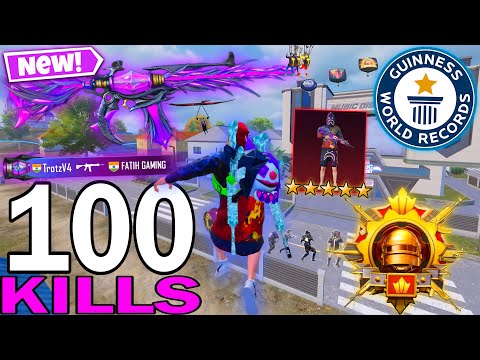 100 KILLS!🔥EVERY PUBG PLAYER SHOULD WATCH THIS GAME MODE 😍 PUBG MOBILE - BGMI