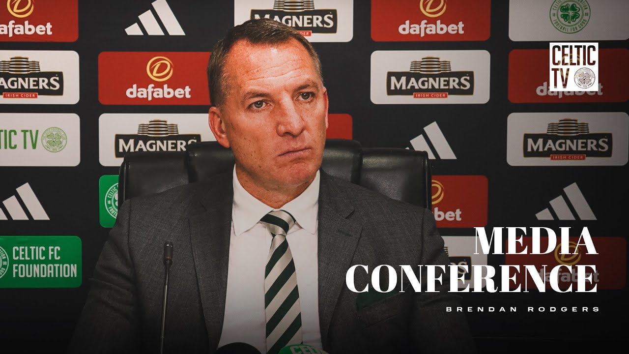 Post Match Media Conference: Brendan Rodgers (29/03/25) - YouTube