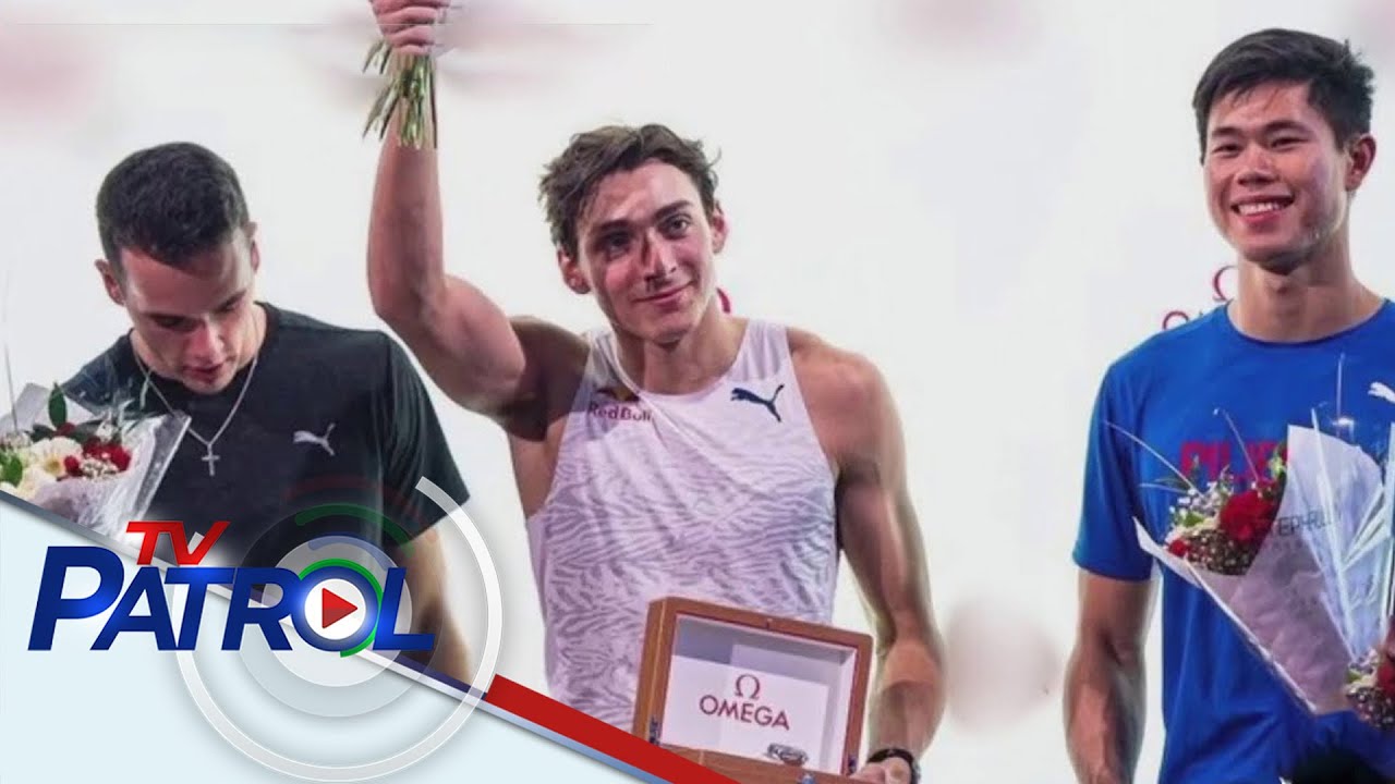 Pinoy Pole Vaulter EJ Obiena nag-uwi ng bronze medal | TV Patrol - YouTube