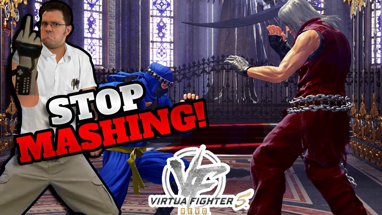 How To Deal With Mashing In Virtua Fighter 5 REVO - YouTube