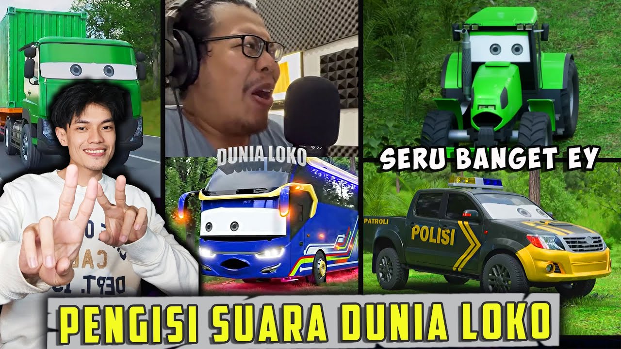 MR HANSS PENGISI SUARA KARAKTER DUNIA LOKO? - Reaksen - YouTube