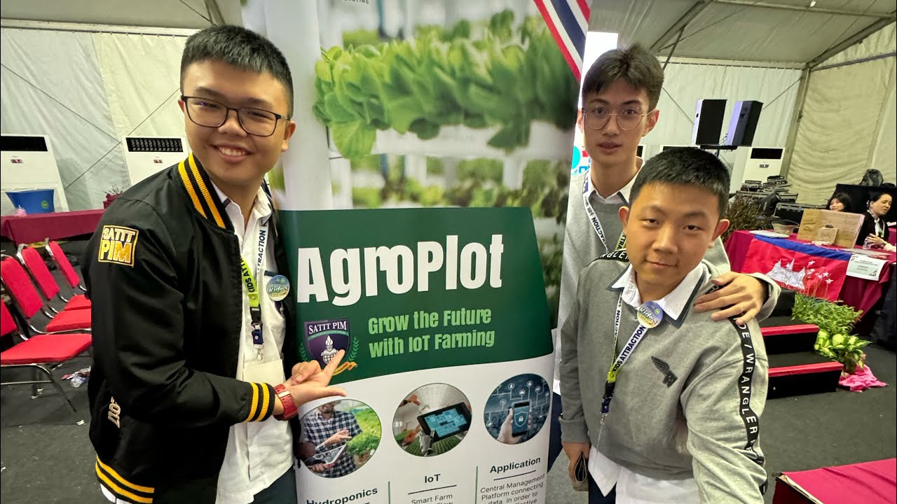 AGroPlot Team at iYAS 2024 competition,100th Malaysia, from THAILAND - YouTube