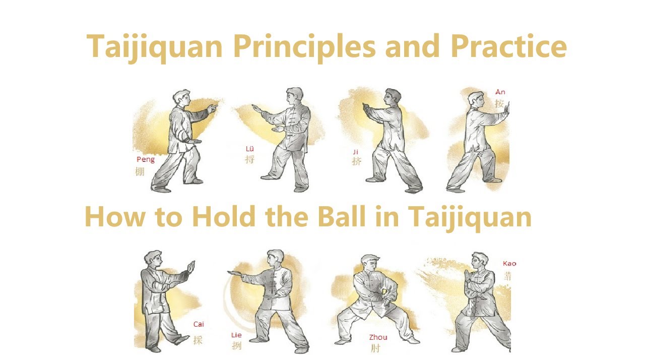 How to Hold the Ball in Tai Chi - YouTube