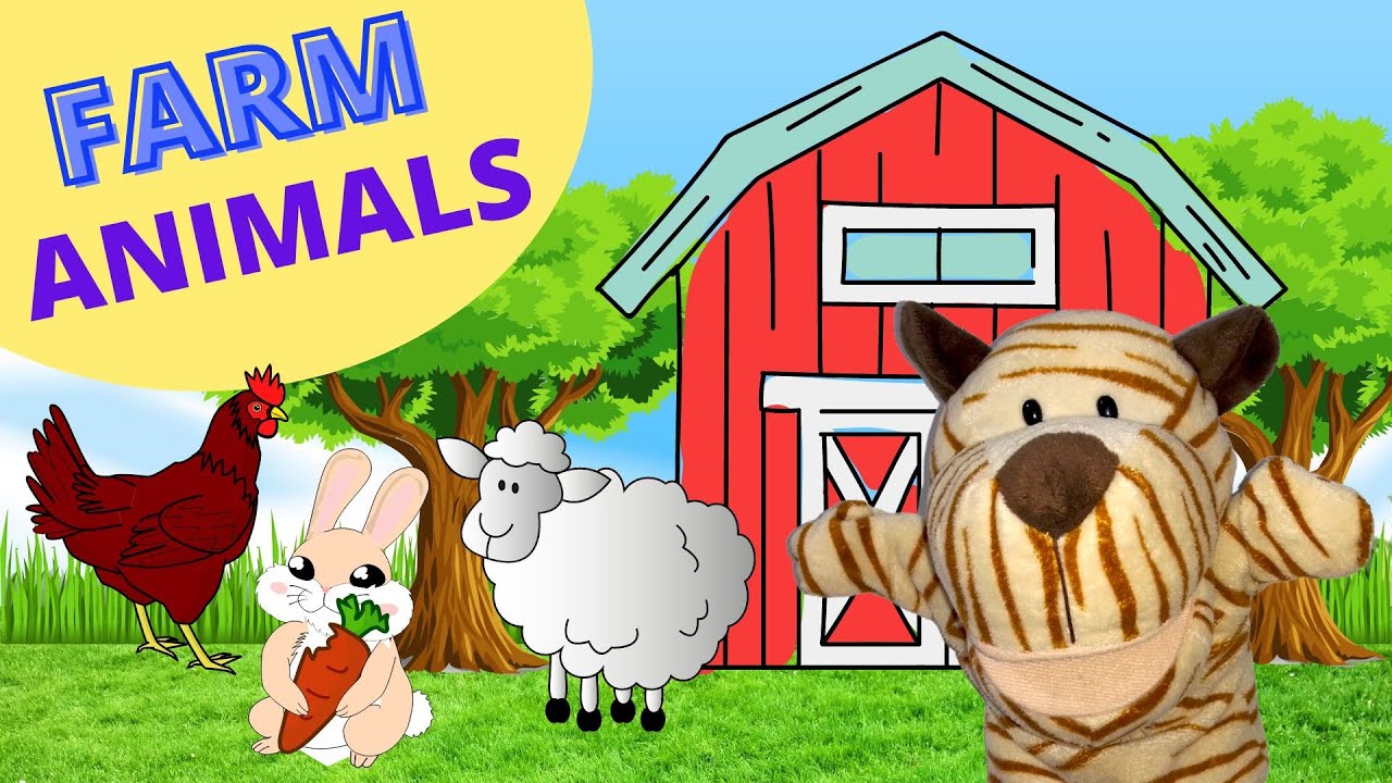 FARM ANIMALS VOCABULARY- Los animales de la granja en inglés- ENGLISH ...