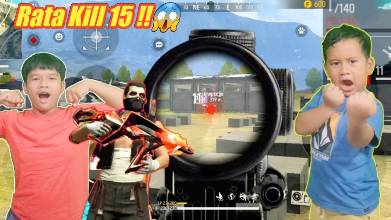 Squad Random Dengan Bocil FF Kill 15 - Free Fire - YouTube