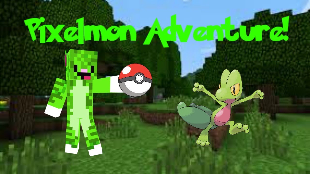 MINECRAFT PIXELMON ADVENTURE! EP 1! TREECKO I CHOOSE YOU! - YouTube