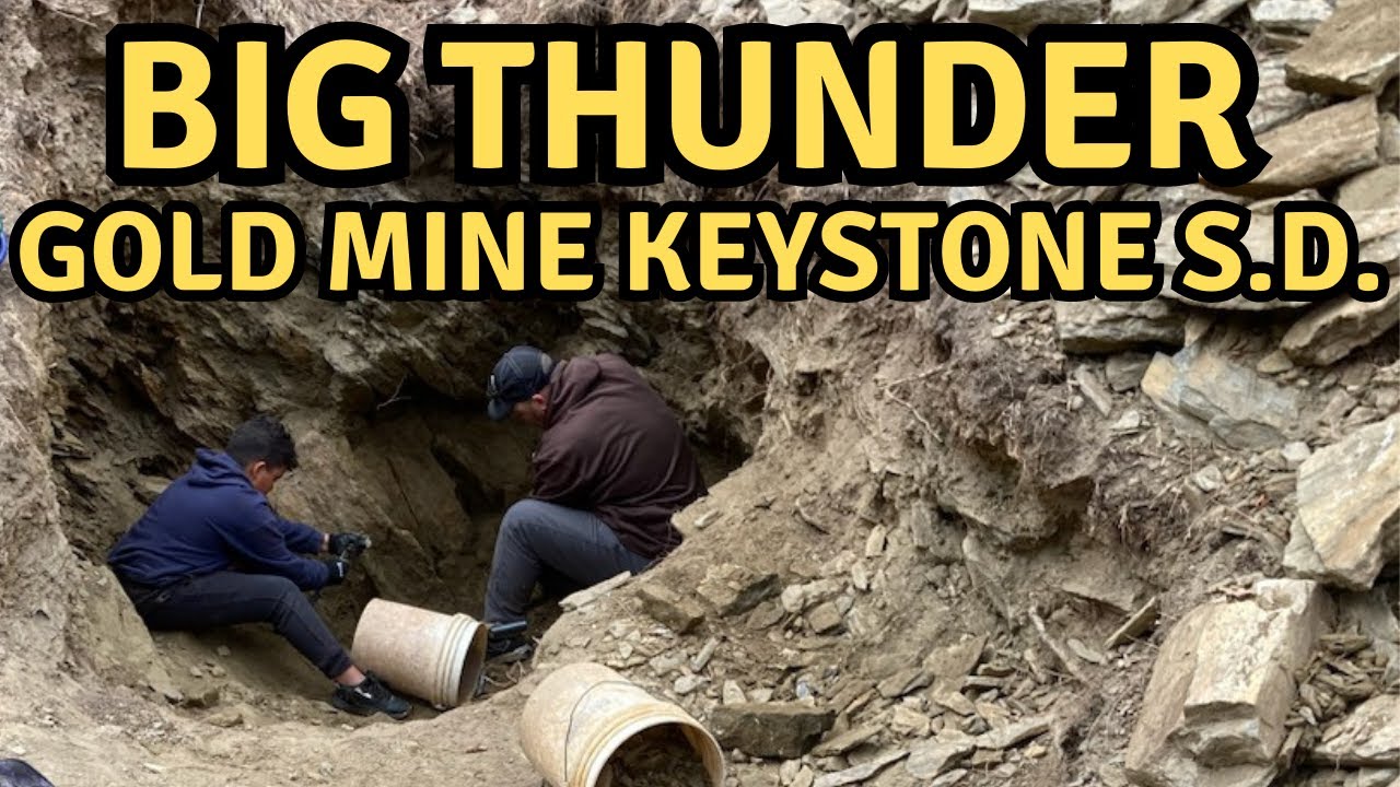 Gold Panning, Big Thunder Gold Mine Keystone, S.D. 5/4/23 # ...