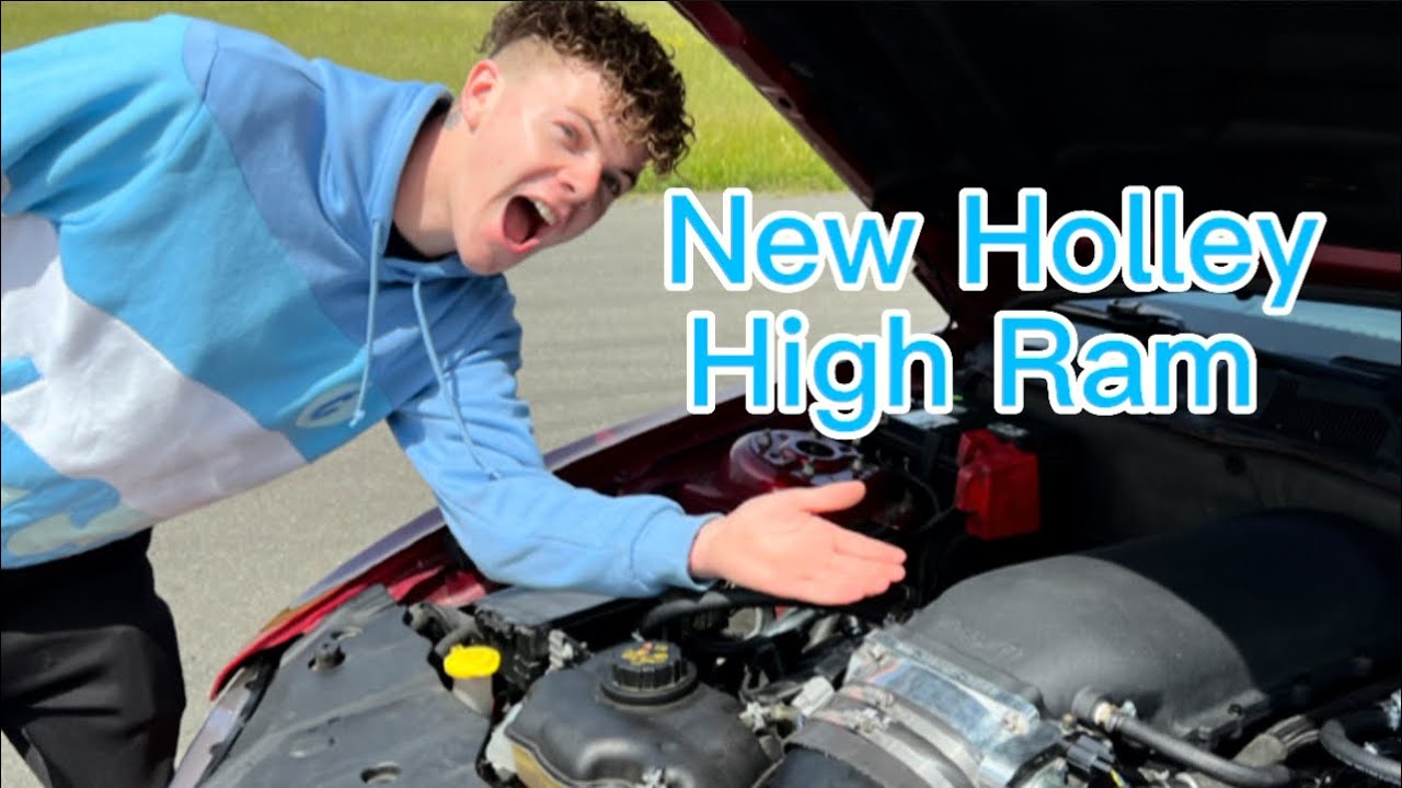 New Holley High Ram Intake Manifold for Coyote Mustangs - YouTube