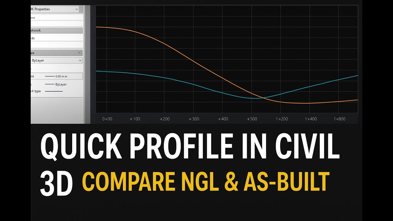 "Quick Profile in Civil 3D – Compare Two Surfaces Fast!" - YouTube