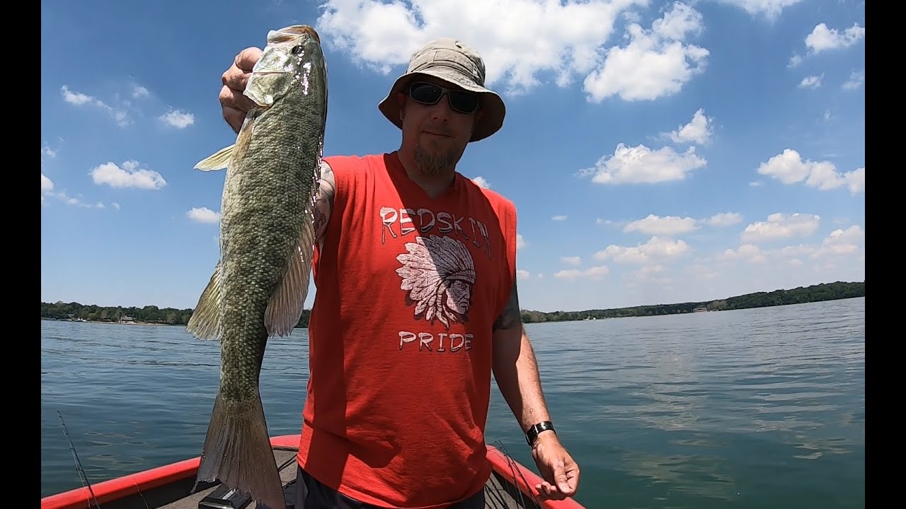 Offshore Bass Fishing at Lake Maxinkuckee! - YouTube