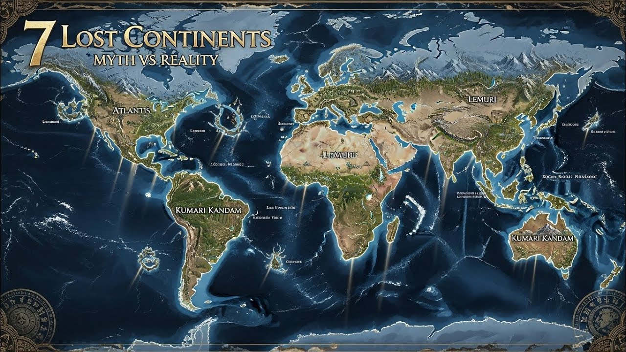 7 Lost Continents That Vanished from History Myths, Legends, and Lost ...