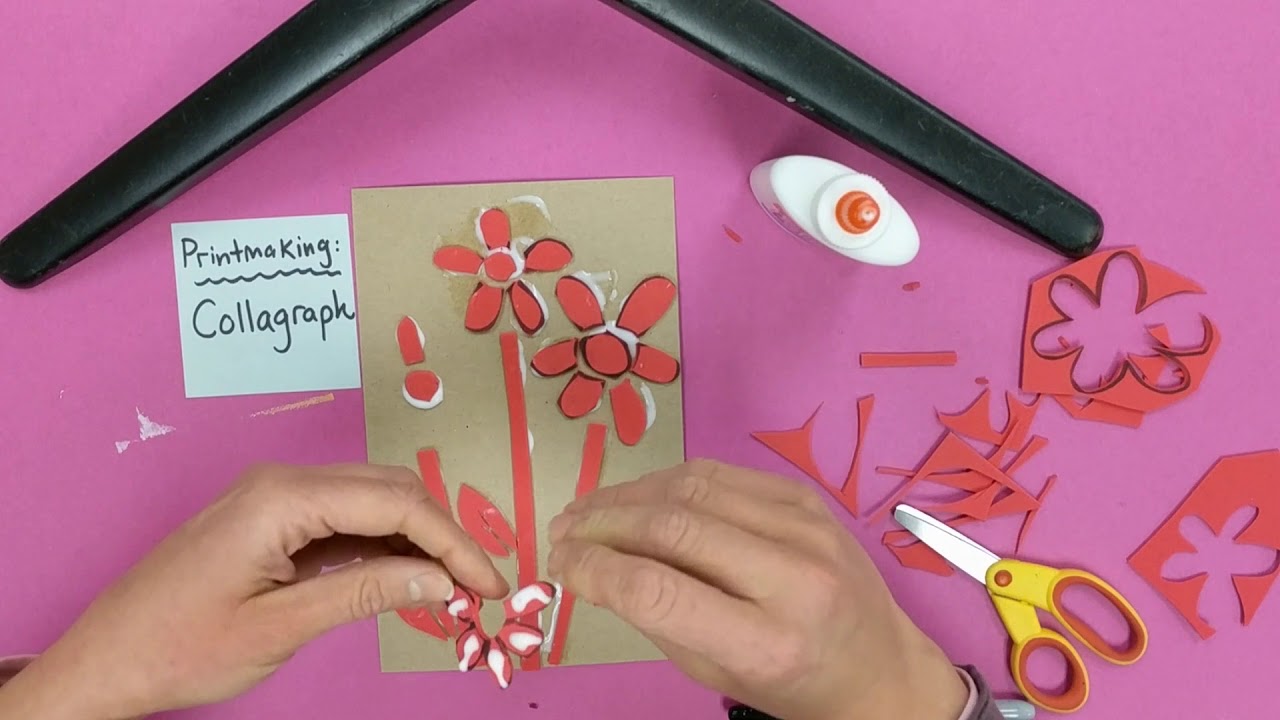 Collagraph Printing - YouTube