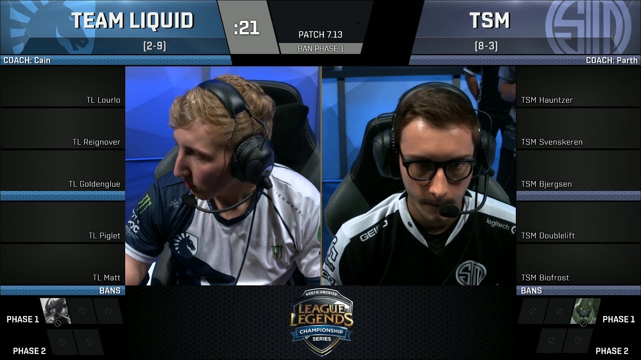 TSM vs TL, Game 2 - 2017 NA LCS Summer Week 6 - Team SoloMid vs Team ...