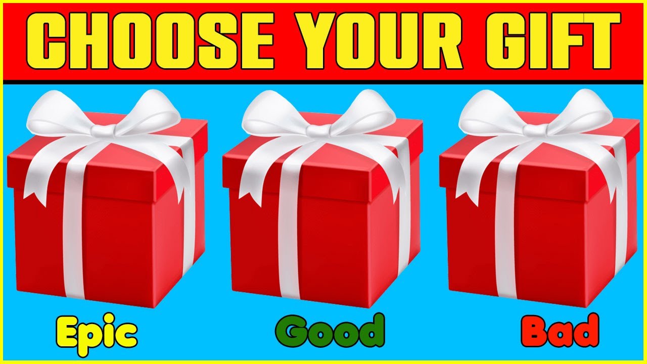 Choose Your Gift Challenge - Quiz Gift #2 - YouTube