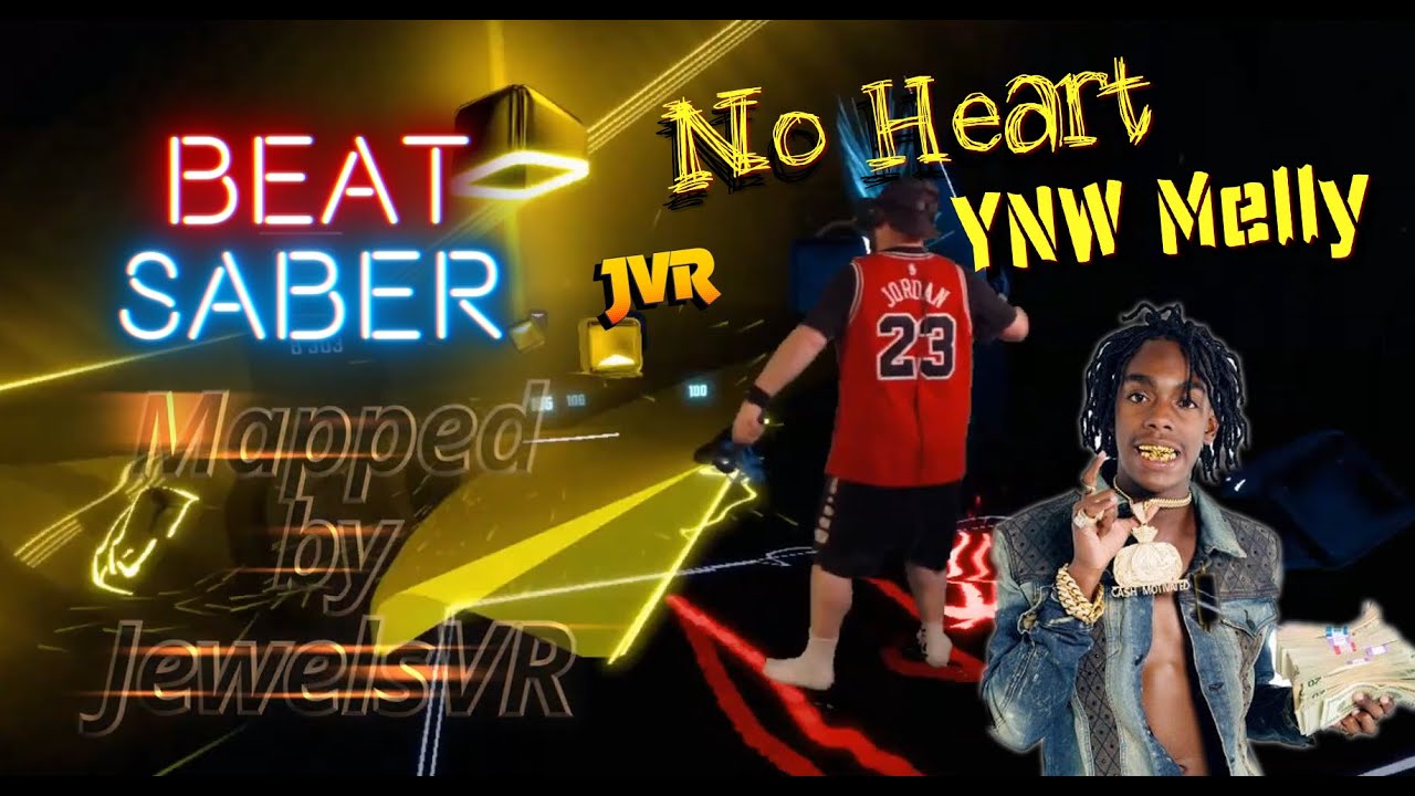 No Heart - YNW Melly - Beat Saber - YouTube