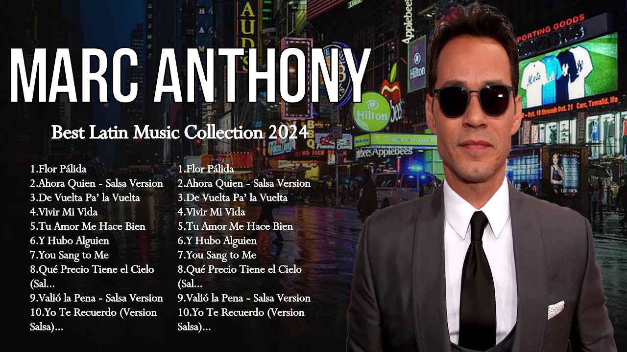 Marc Anthony Latin Songs Playlist Full Album ~ Best Songs Collection Of ...