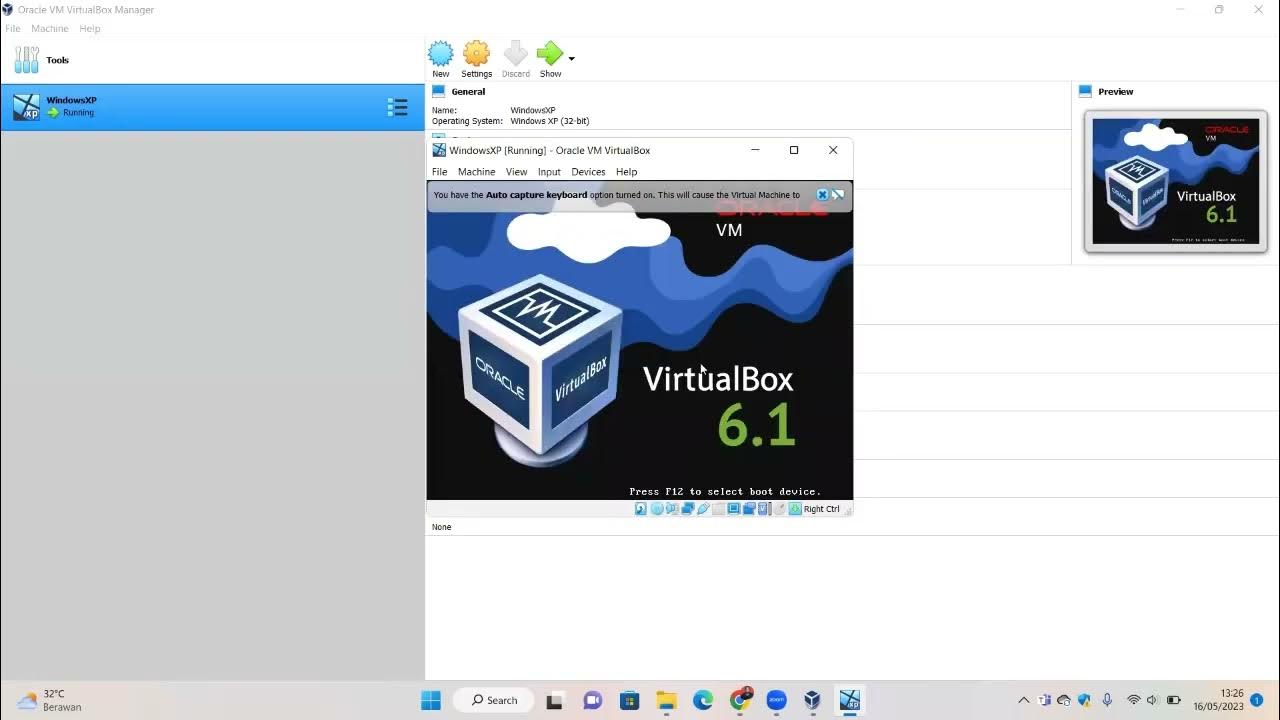 Instalasi OS dan Import OVA Oracle VirtualBox (Erinda Putri Awita) - YouTube