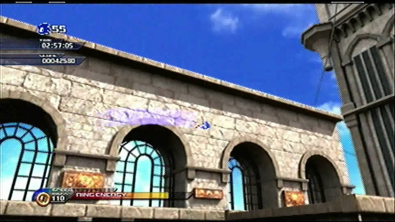 Sonic Unleashed - Rooftop Run (Day) (DLC) Act 1-2 - YouTube