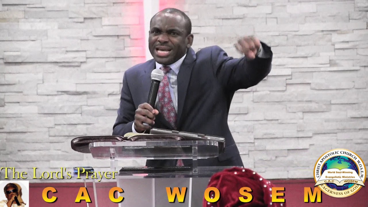 The Lord's Prayer - Pastor Samuel Obadare - CAC WOSEM Lanham - YouTube