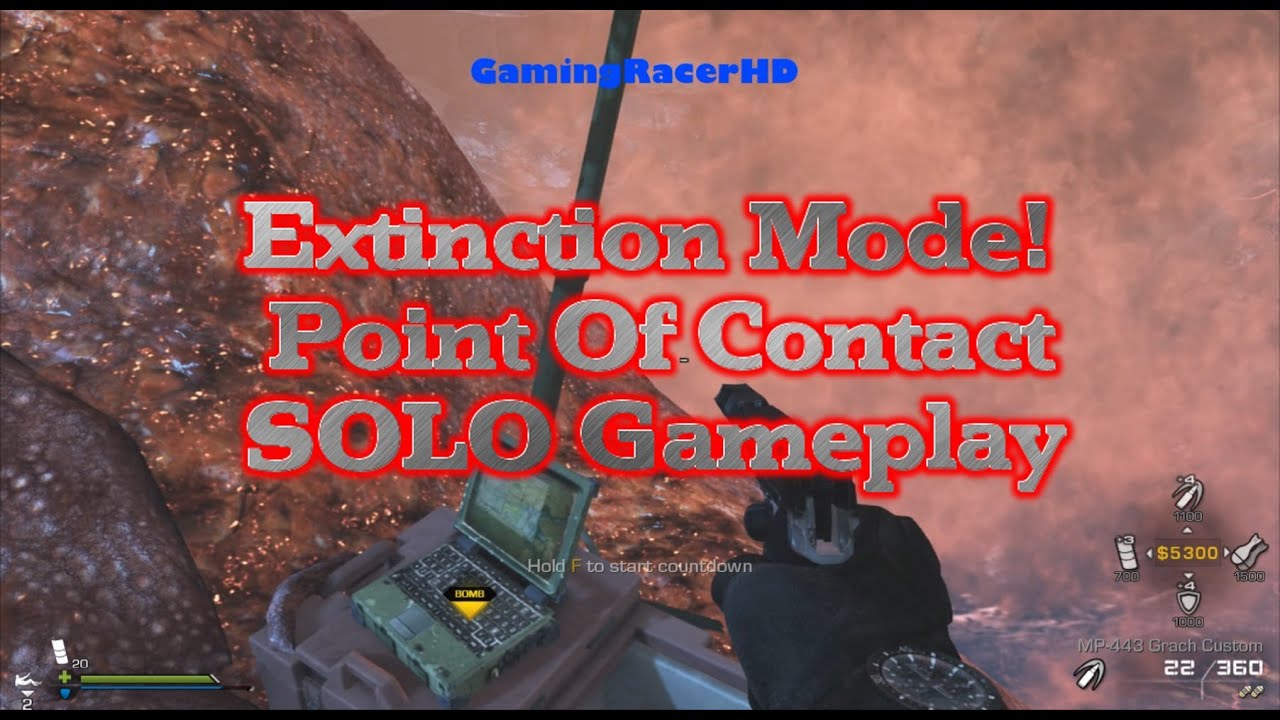 Call Of Duty: Ghosts - Extinction Mode - Point Of Contact SOLO Gameplay ...
