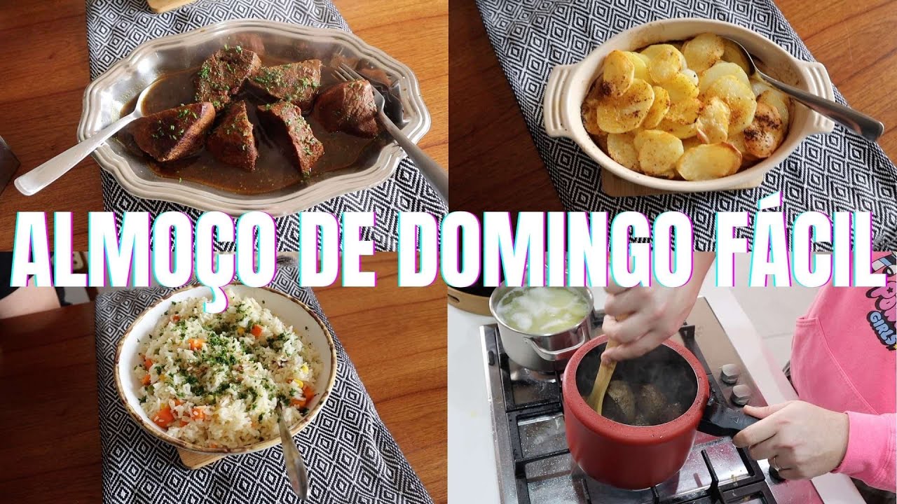 ALMOÇO DE DOMINGO FÁCIL E DELICIOSO | Luh Sicchierolli - YouTube