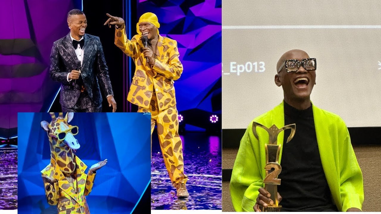 Warren Masemola AKA Giraffe Has Won Season 2 of Masked Singer SA - YouTube