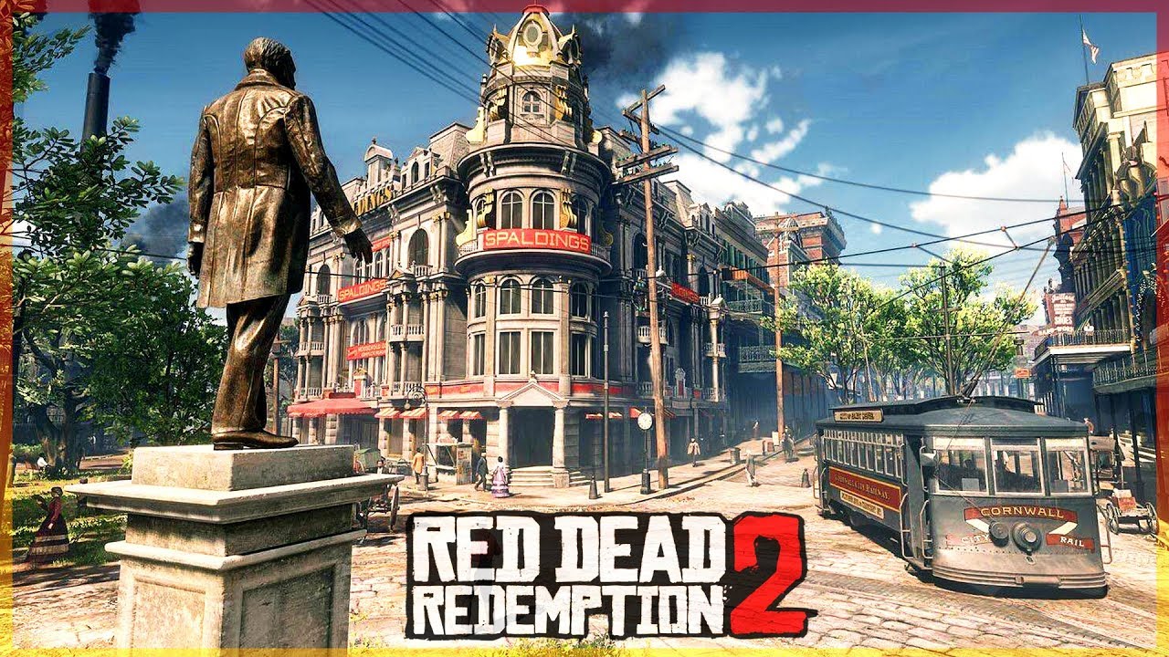 LA CIUDAD MAS GRANDE DE RED DEAD REDEMPTION 2 #8 - YouTube