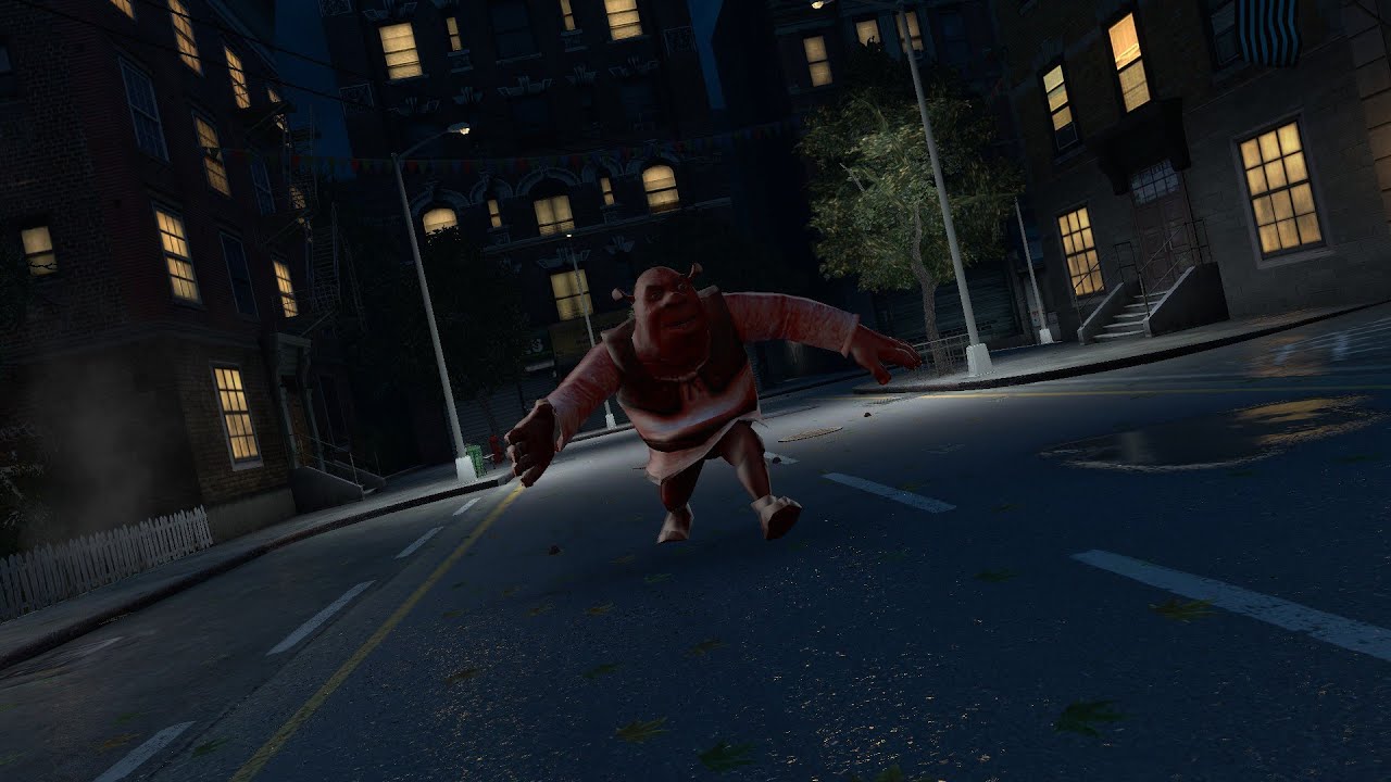 gmod shrek horror in Night city - YouTube