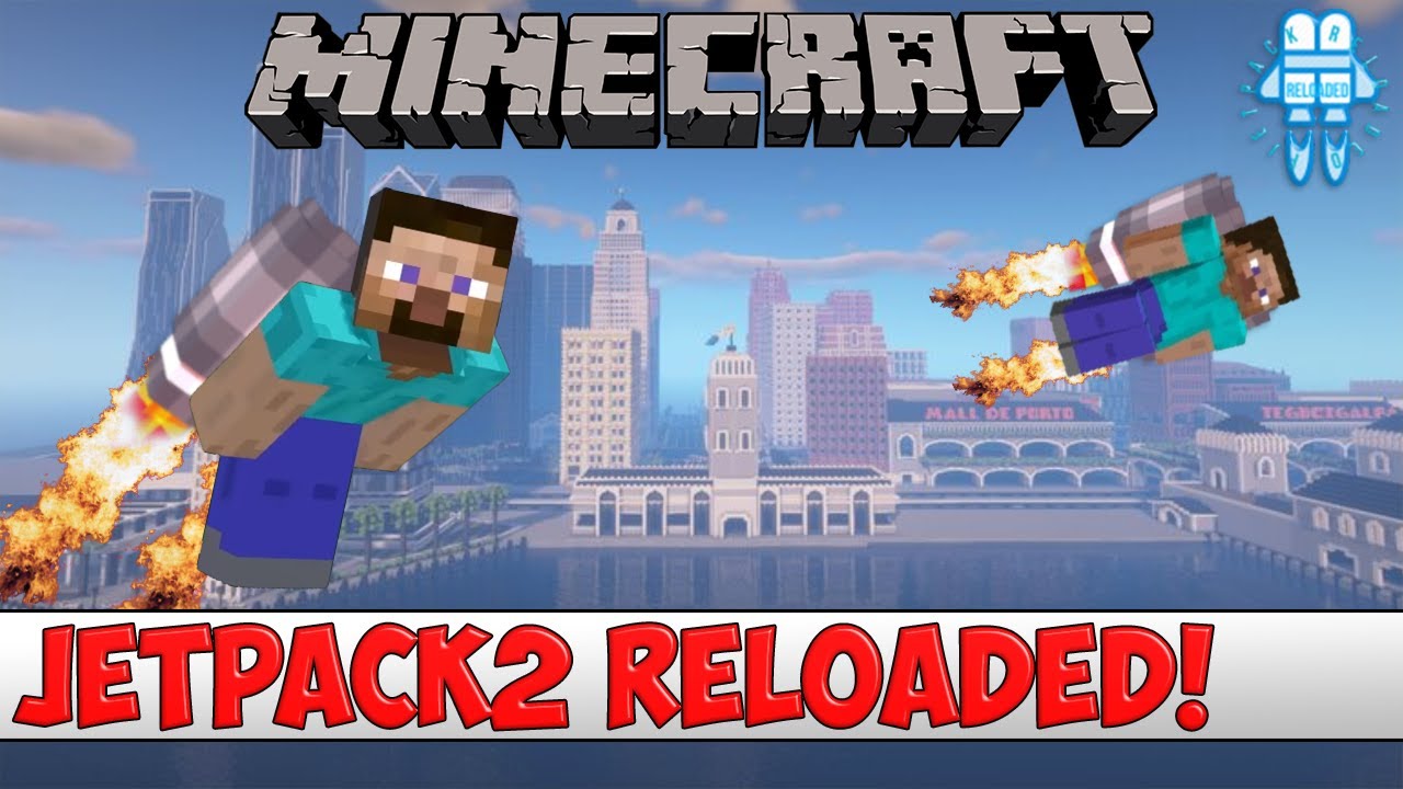 Minecraft Plugin Tutorial - Jetpack2 Reloaded - YouTube