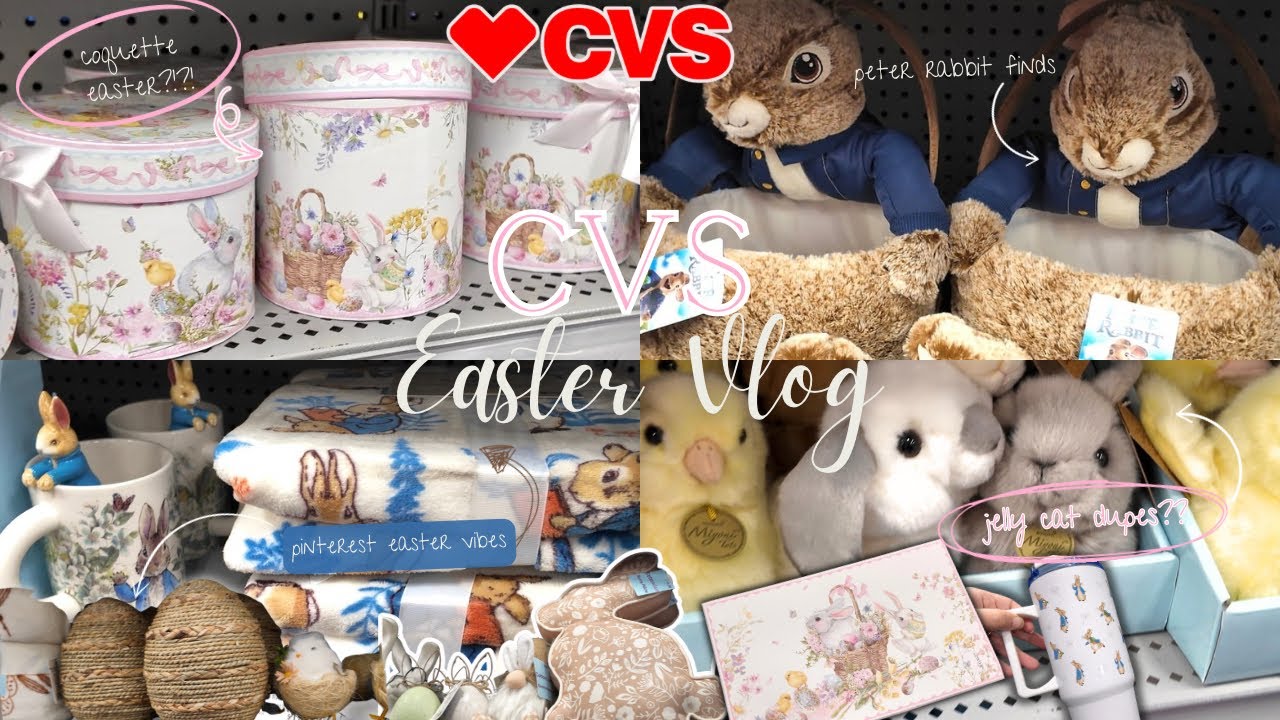 ‼️NEW‼️CVS EASTER FINDS 🐰🐥💕 RUN TO CVS🏃🏻‍♀️🛒#cvs #easter #bunny # ...