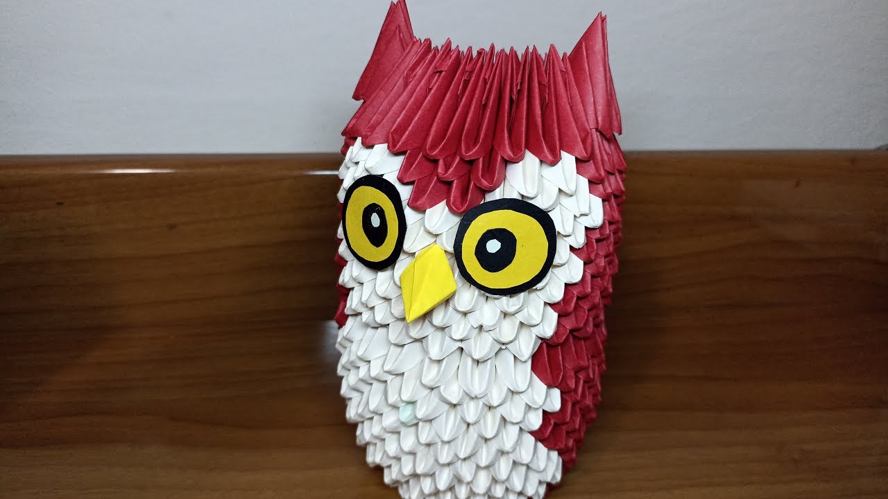 Peeping Owl Stop-Motion Origami - YouTube