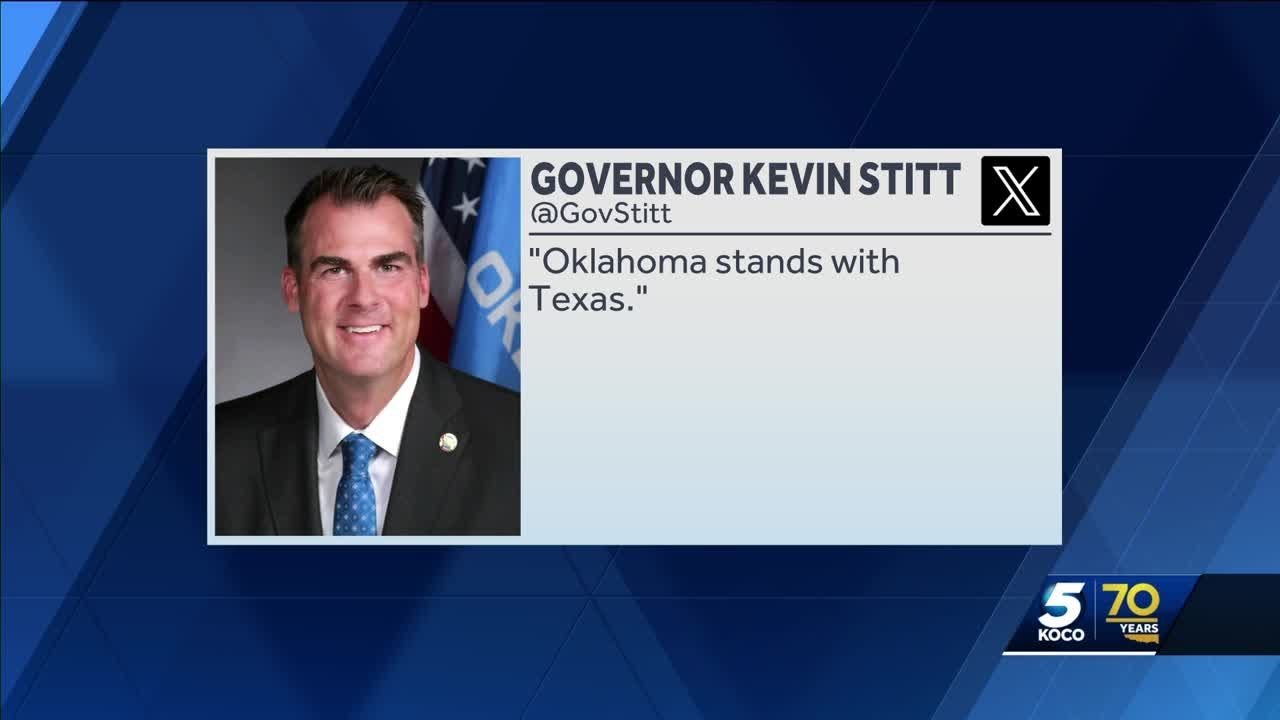 Gov. Kevin Stitt: ‘Oklahoma stands with Texas’ amid razor wire border ...