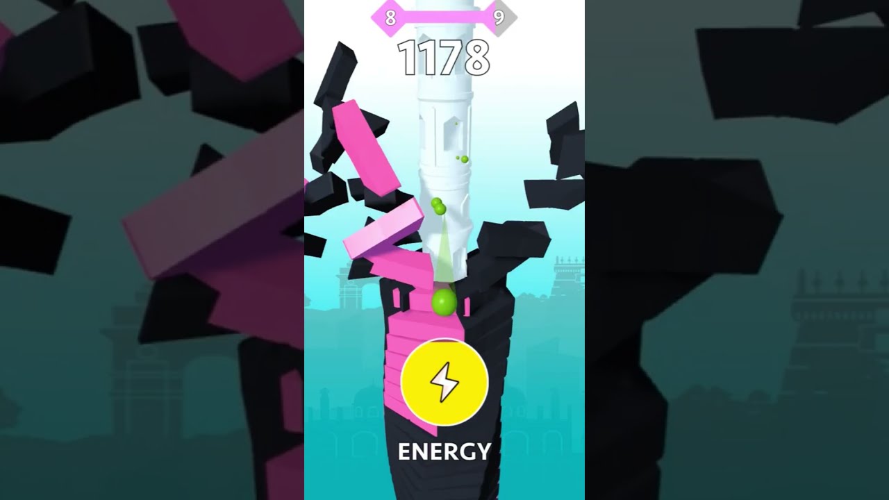 Helix Stack Jump - LEVEL 8 - YouTube