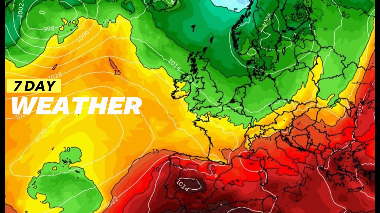 European Weather | GFS Model in 850 hPa July 7, 2025 l Europe ...