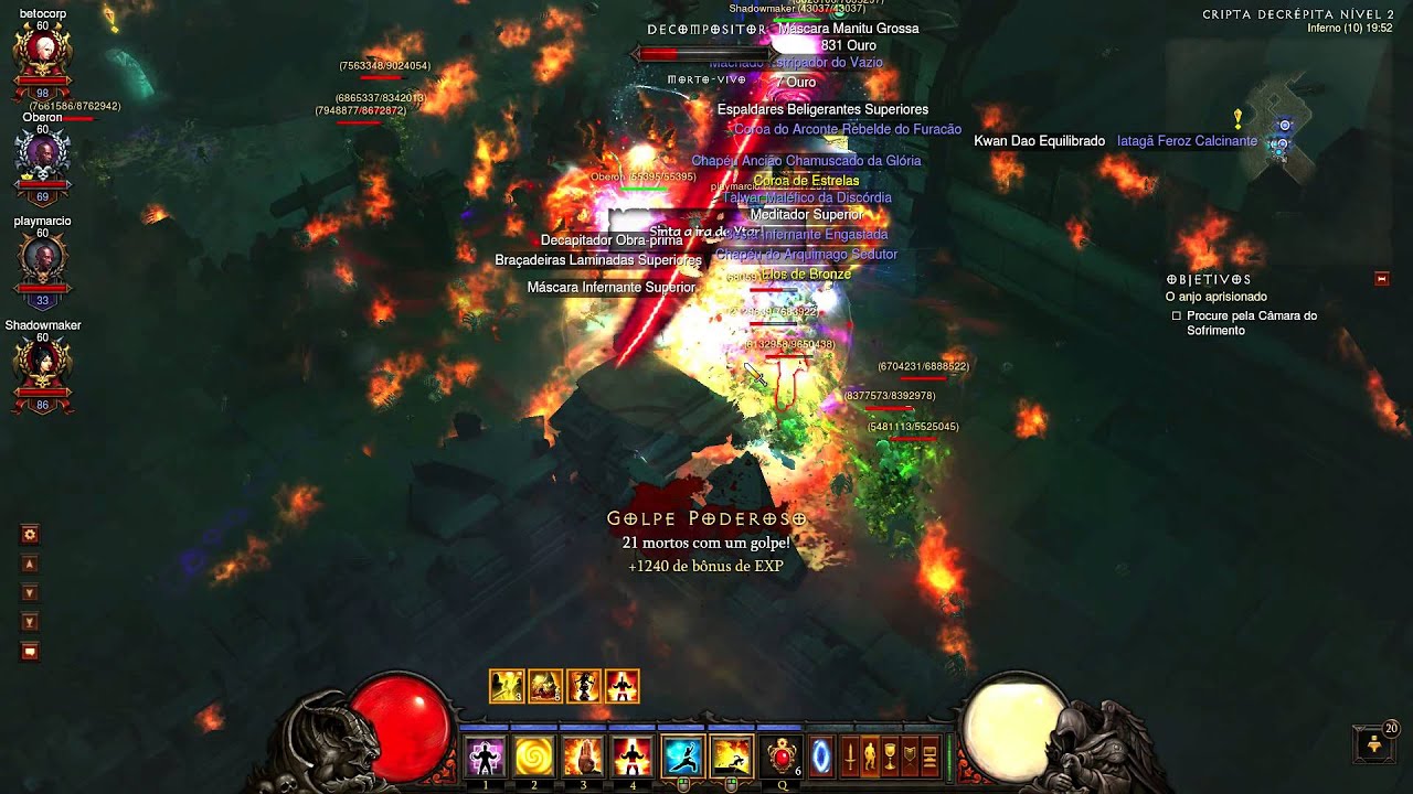 Diablo III crypt farm - full run + preparing crypt - YouTube