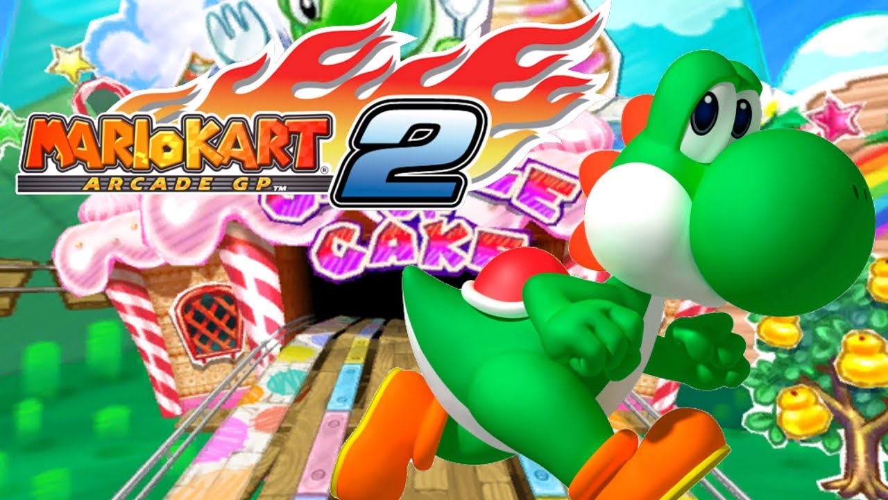 Mario Kart Arcade GP 2: Yoshi Cup ALL ROUNDS - YouTube