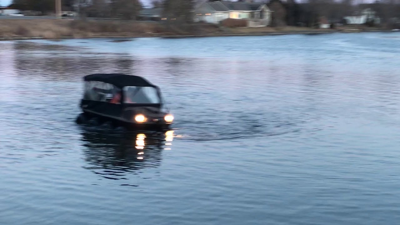 argo in the water for the first time - YouTube