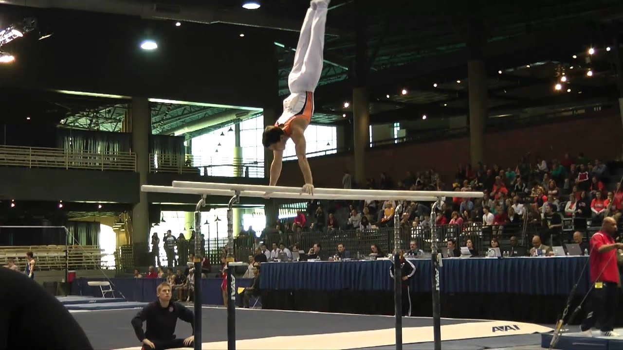 Tyler Mizoguchi - Parallel Bars - 2011 Winter Cup Challenge Day 1 - YouTube