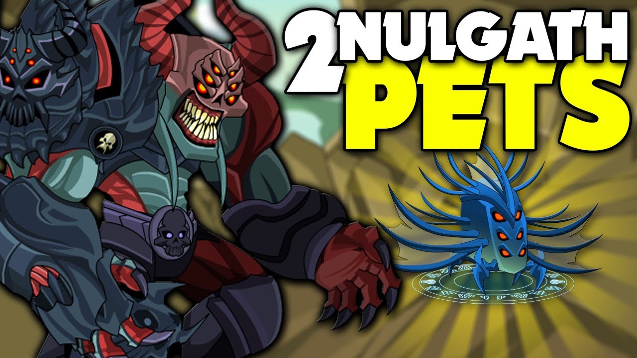 How to get 2 Free Nulgath Pets! AQW AdventureQuest Worlds - YouTube