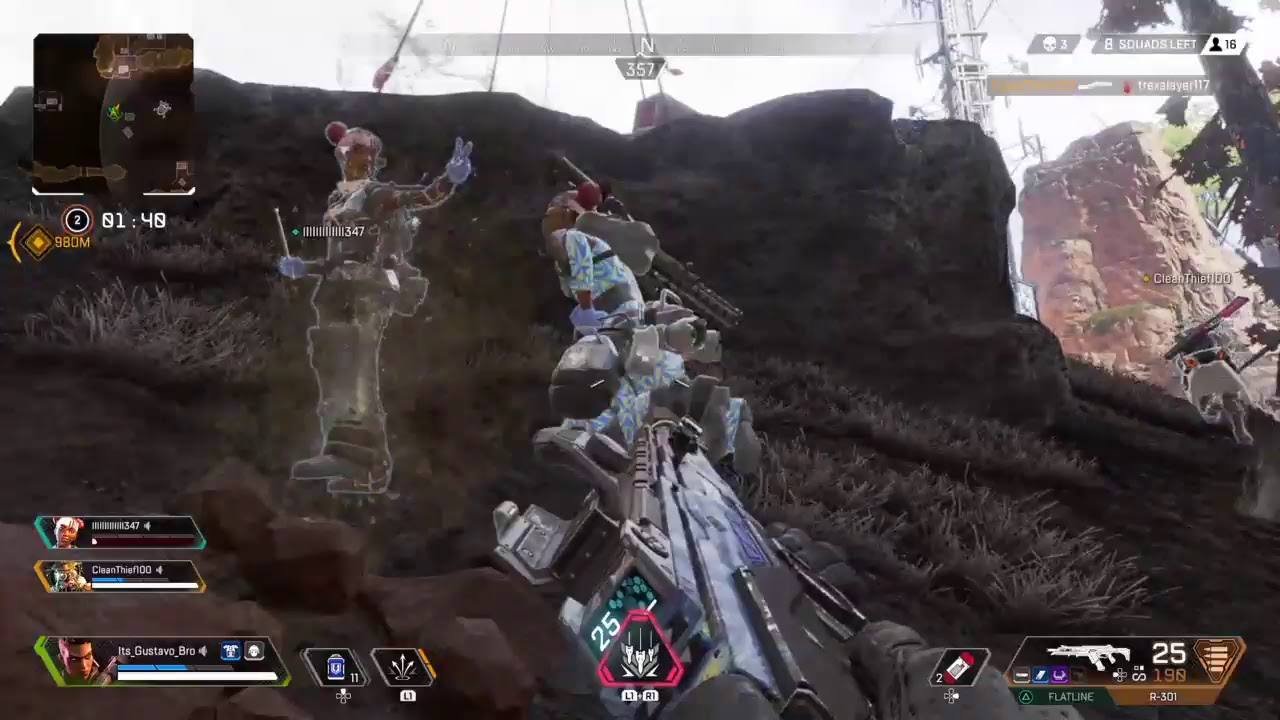 Playing apex legends - YouTube
