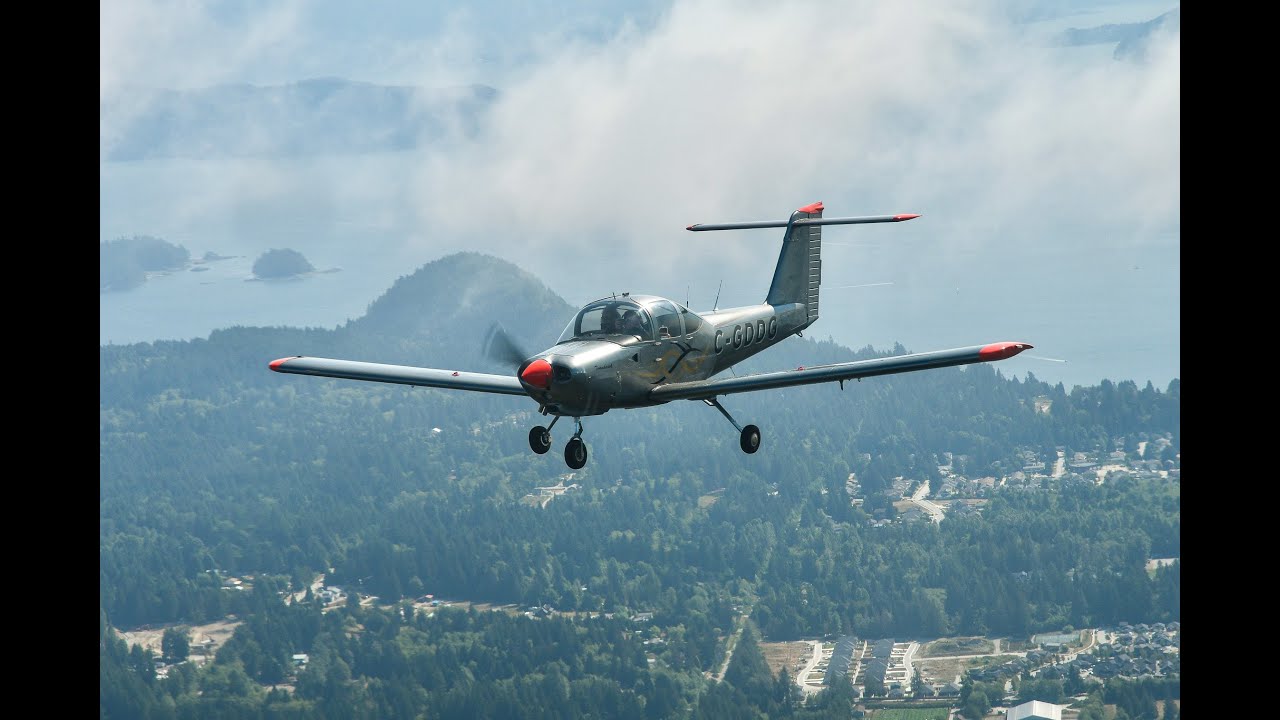 Flying Piper Tomahawk in Vancouver - YouTube