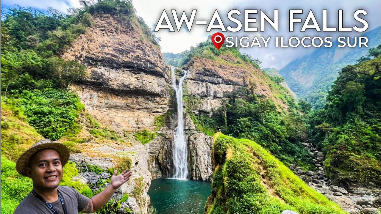 AW-ASEN FALLS | Tallest Waterfall in Ilocos Region | Joiner Tour - YouTube