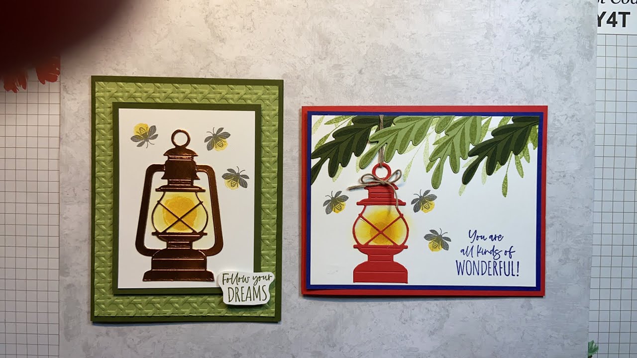 Lighting The Way Fire Fly Card - YouTube
